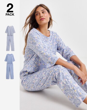 Pretty Secrets Value 2 Pack Cotton Pyjama Sets | Ambrose Wilson