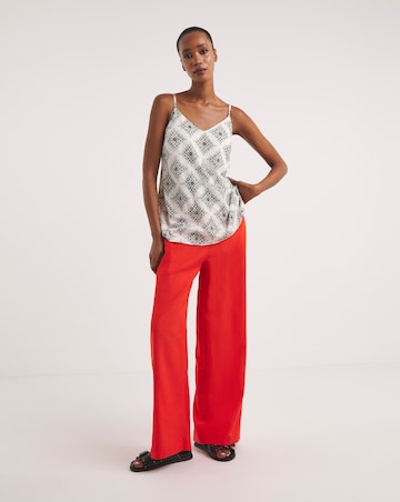 Mono Print Strappy Cami | Ambrose Wilson