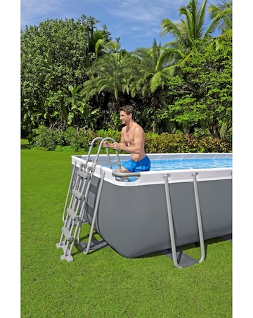 Bestway Steel Pro MAX Above Ground Pool Set 4.88 m x 2.44 m x 1.22 m ...