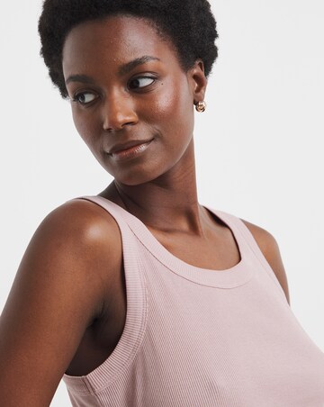 Pure Cotton Blush Racer Vest | Ambrose Wilson