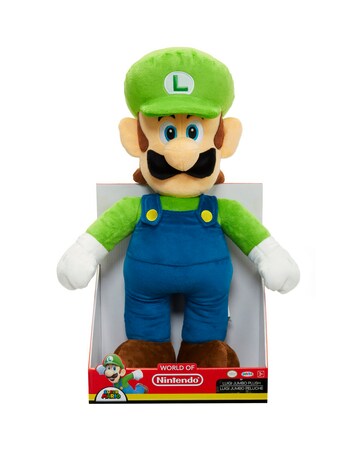 Nintendo Super Mario Jumbo Luigi Plush | Ambrose Wilson