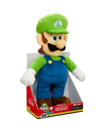 Nintendo Super Mario Jumbo Luigi Plush | Ambrose Wilson
